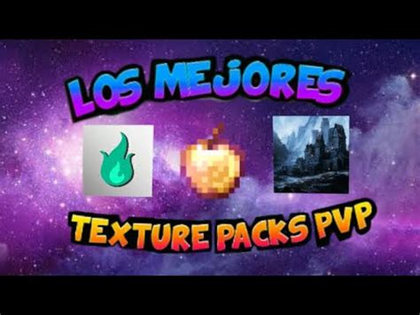TOP 3 Mejores Textures Packs Para Pvp Minecraft Bedrock YouTube