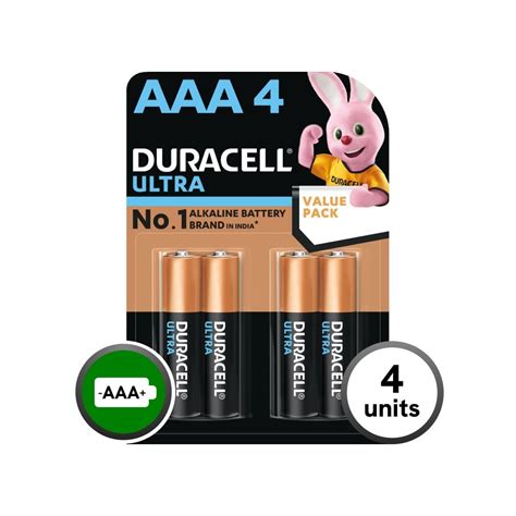 Duracell Ultra Alkaline AAA Battery Price Buy Online At 157 In India