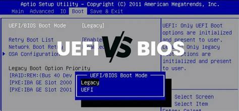 Uefi Vs Bios Understanding The Differences