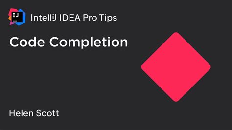 IntelliJ IDEA Pro Tips Code Completion YouTube