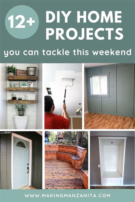 30 DIY Home Projects You Can Tackle This Weekend Diy Home Projects