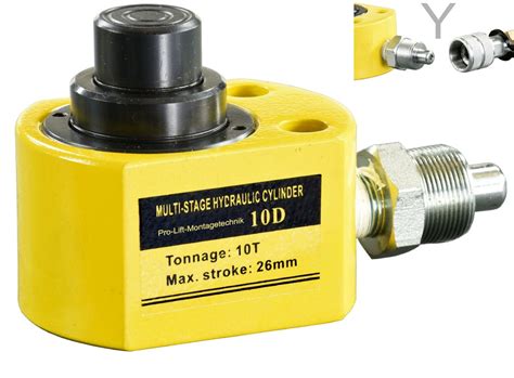 10t Teleskopzylinder Hydraulikzylinder Hub 26mm PLMYG 10D 01730