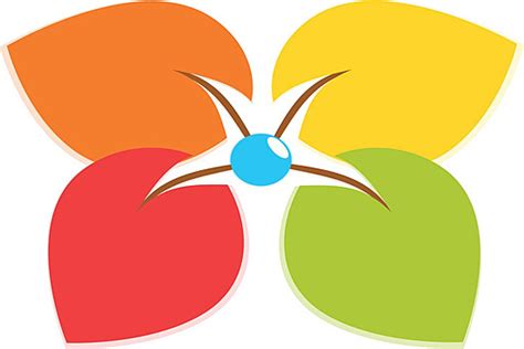 Nature Symbol Illustration Nature Leaves Vector Vector Nature Leaves