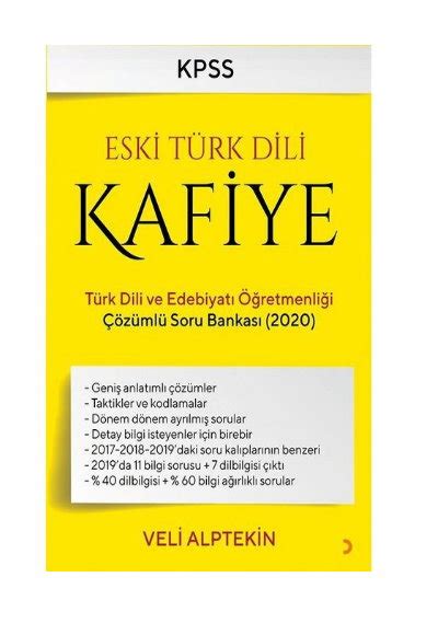 2020 KPSS Eski Türk Dili Kafiye Türk Dili ve Edebiyat Öğretmenliği