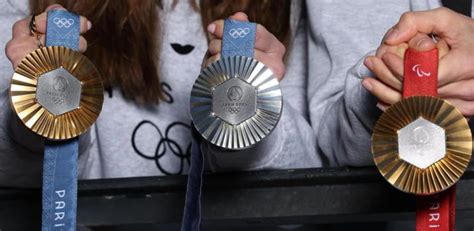 Así son las medallas de los Juegos Olímpicos en París 2024