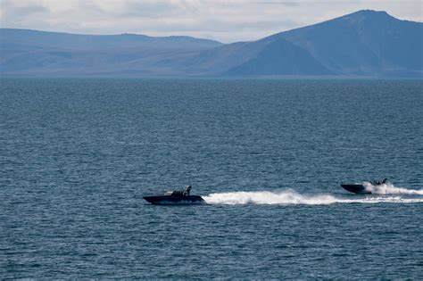 Naval Special Warfare Interoperates With USS John P Murtha In Bering