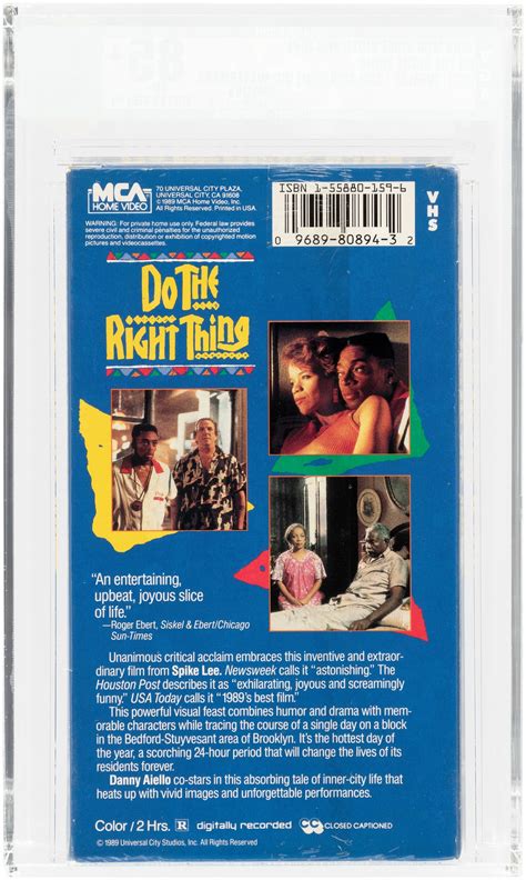 Hake S Do The Right Thing Vhs Vga Nm Vertical Overlap