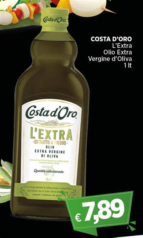 COSTA D ORO L Extra Olio Extra Vergine D Oliva 1 Lt Offerta Di In Coop