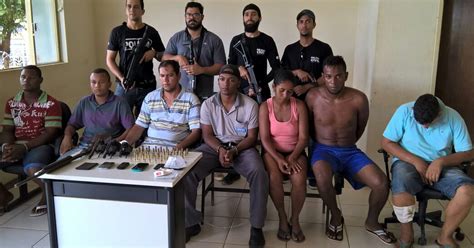 G1 Seis pessoas são presas durante operação da Polícia Civil de Manga