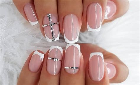Uñas de novia 2023 Colores Diseños y Estilos Vestidos de novia