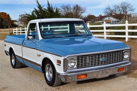 1972 Chevy C10 Cheyenne Super 402 Short Bed Truck REAL DEAL For Sale