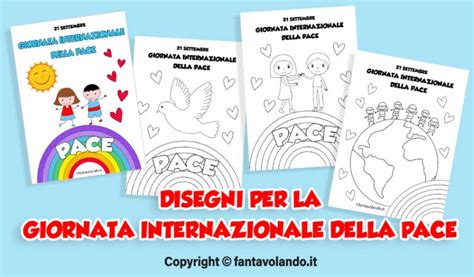 Giornata Internazionale Della Pace Settembre Disegni Da Colorare