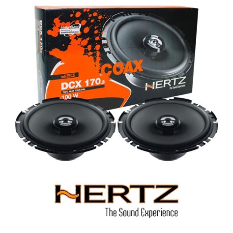 Kit Falante Coaxial Hertz Dcx 170 3 6 Polegadas 100w Rms Italiano