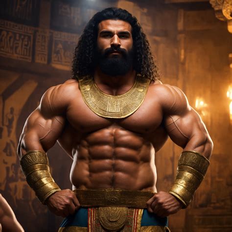 Lexica 30 Year Old Hairy Ancient Egyptian Man With Big Muscles Big