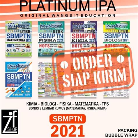 Jual Buku Wangsit Utbk Sbmptn Platinum Ipa Kode