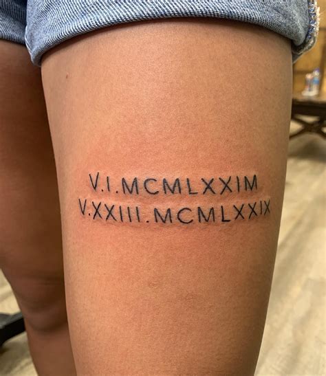 30 Roman Numerals Tattoo Ideas For Men And Women Roman Numeral Tattoo