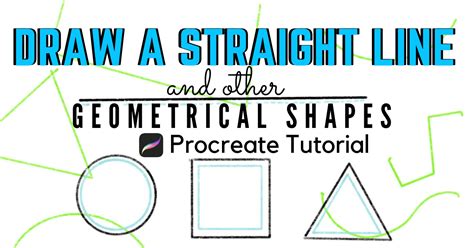 Learn How To Draw A Straight Line In Procreate Brush Galaxy