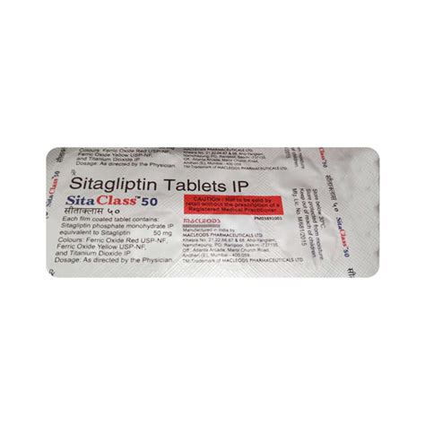Buy SITACLASS 50 Tablet 10 S Online At Upto 25 OFF Netmeds