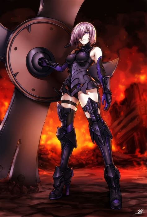 Picture Of The Day Shielder 2 Anime Fate Anime Series Anime Characters