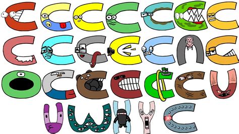 New Alphabet Lore But Everyone Is C Full Version YouTube