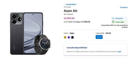 ZTE Axon 60 y Axon 60 Lite elegancia y potencia en México