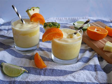 Orange Pineapple Tequila Slush Once In A Blue Spoon