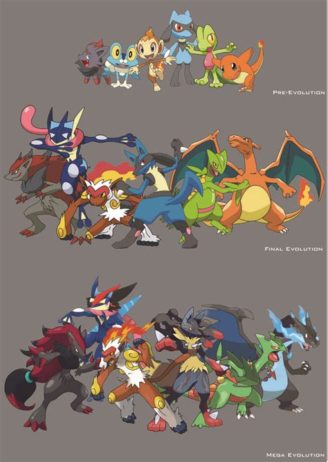 My Pokemon Dream Team Pre Final Mega Evolution Lucario Infernape