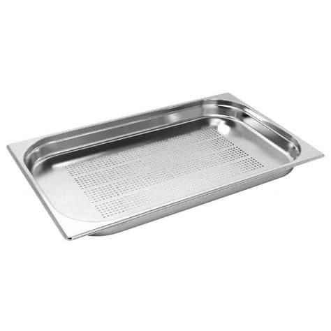 Buy Stainless Steel GN Container 1 1 Perforated 6 Formats Online