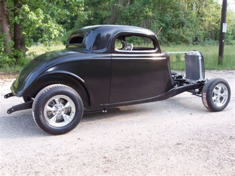 1934 Ford Three Window Project Chop Top Rat Hot Rod Coupe Street Rod