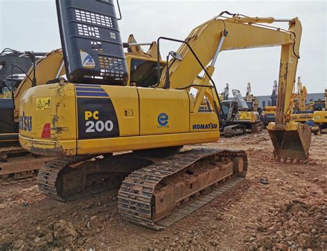 20 Ton Used Japan Excavator Komatsu PC 200 Second Hand Crawler