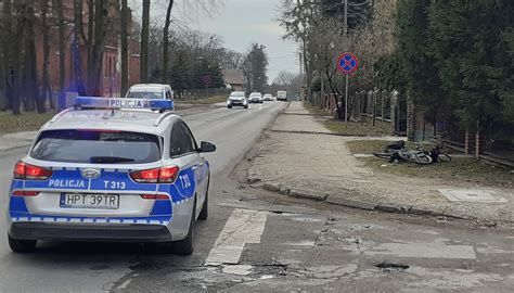 Potrącił rowerzystę i uciekł Powiedział że go nie zauważył Radio