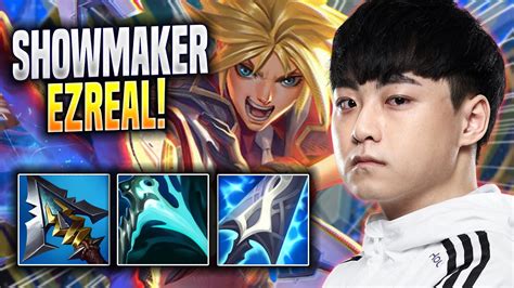 SHOWMAKER TRIES NEW META EZREAL MID DK ShowMaker Plays Ezreal MID Vs