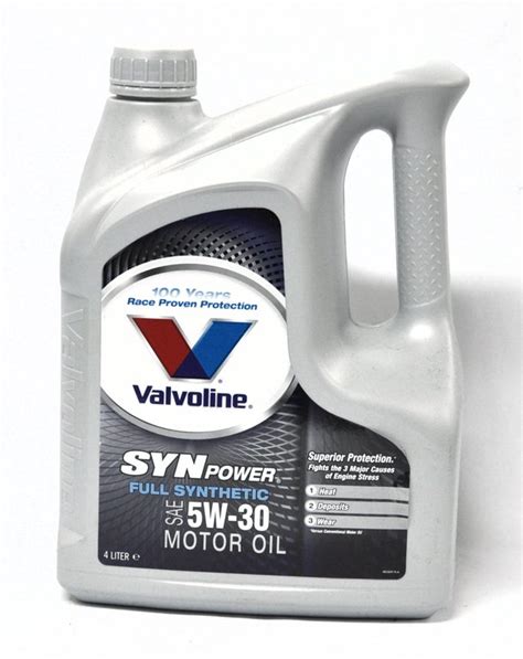 Motorové oleje Valvoline Synpower 5W 30 4L TOP AUTO SK