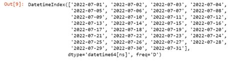 Pandas Date Range Method Create A Date Range In Python CodeForGeek