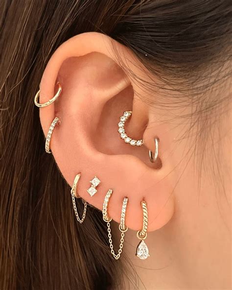 Best Ear Piercing Ideas Assolari Earings Piercings Ear Jewelry