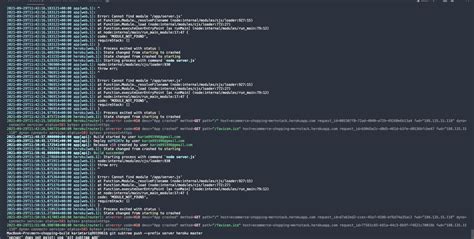 node js error deploying mern stack application on heroku stack overflow