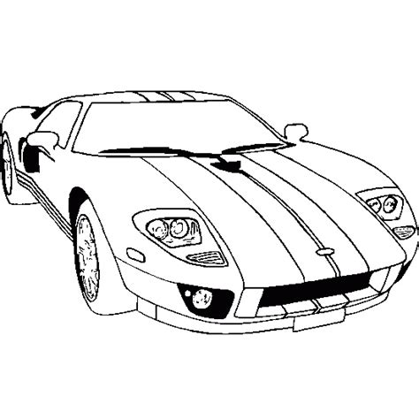 Coloriage De Voiture De Course Luxe Stock Dessin De Voiture Une Ford
