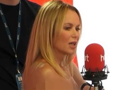 Amanda Holden Strips Naked In Packed Heart FM Studio Radio Seren