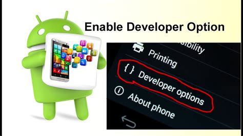 How To Enable Developer Options On Your Android Mobile Phone Youtube