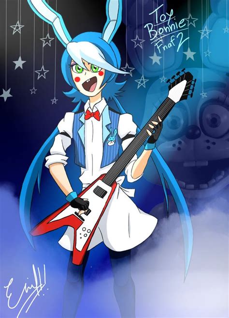 Fnaf 2 Toy Bonnie Fan Art By Emil Inze Deviantart On DeviantArt
