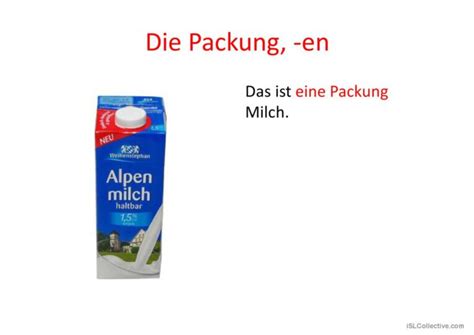 Mengenangaben Zum Thema Essen Un Deutsch DAF Powerpoints