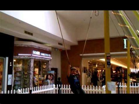 Andrew Bungee Jumping At The Mall Youtube