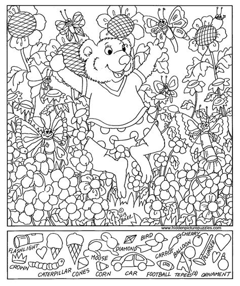 Free Printable Hidden Pictures Worksheets