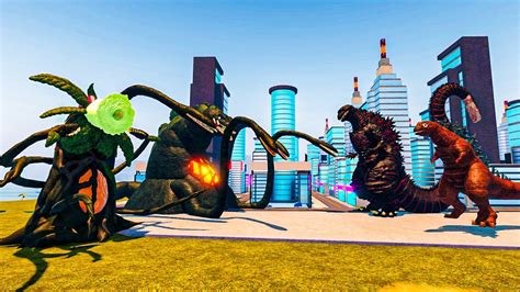 Shin Godzilla 3rd And Shin Godzilla 4th Vs Rose Biollante And Biollante