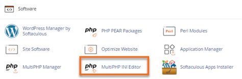 Change Php Ini Cpanel