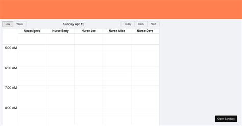 React Big Calendar Codesandbox