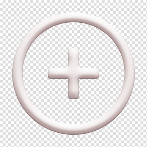 White Plus Icon Png