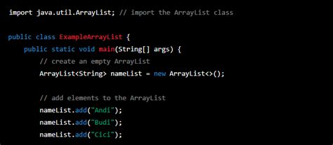 how to make array list in java arraylist is a class in java that… by fahmilaode medium