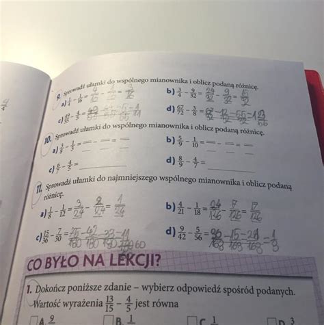 CO BYŁONA LEKCJI 1 Dokończ poniższe zdanie wybierz odpowiedź