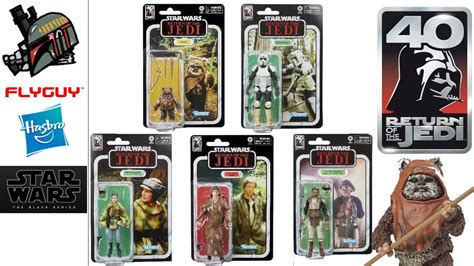 FLYGUYtoys Star Wars The Black Series Return Of The Jedi 40th